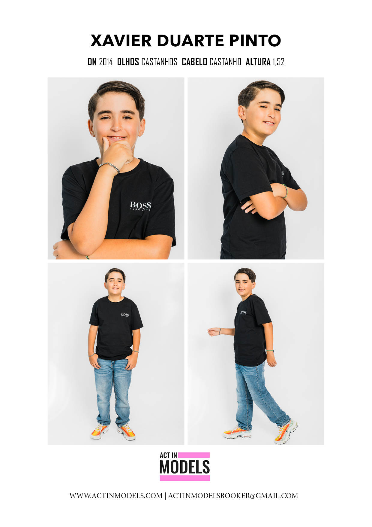 Xavier Pinto – Act in Model